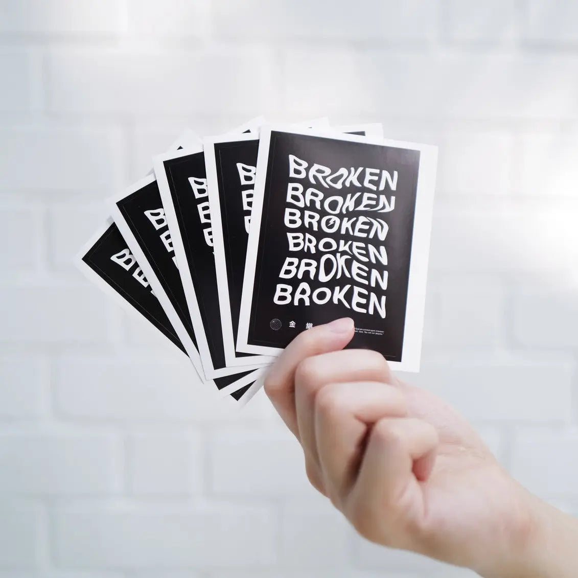 Vinyl Sticker (Kinsugi, Bundle of 5) The Project J, Christian Gifts